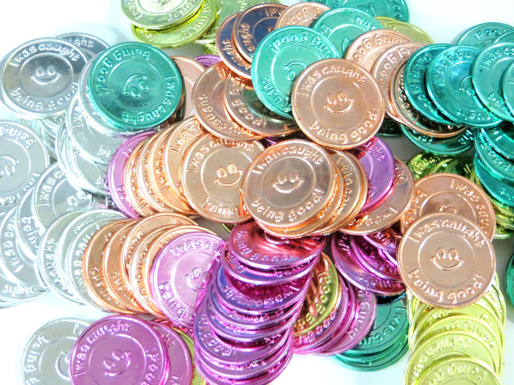 I was caught being good plastic coins (144 per order) – Edison Novelty